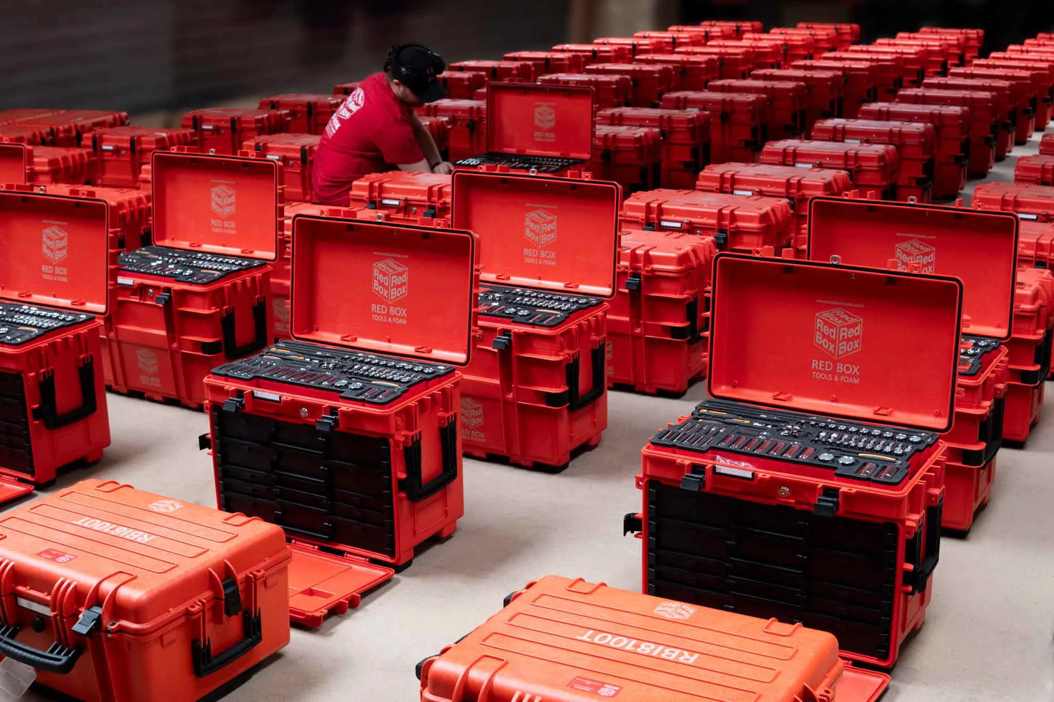 Custom Build A Tool Box | Red Box Tools & Foam